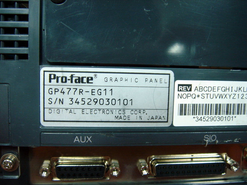 DIGITAL / PROFACE GP477R-EG11 - 裕益科技自動化設備可程式編碼器PLC分散式控制系統DCS